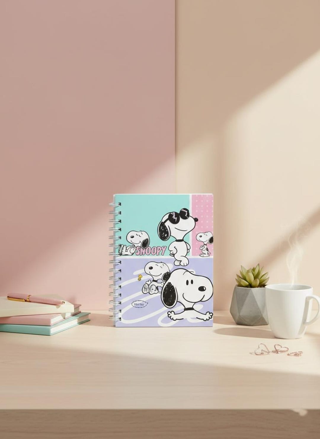 Snoopy Inspired Undated Planner |monthly & Daily Layout Cute Organizer ...