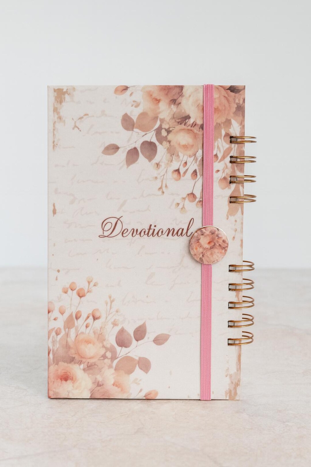 Slim Christian Devotional Planner | 4.3×8.3" Hard Cover |spiral Binding ...