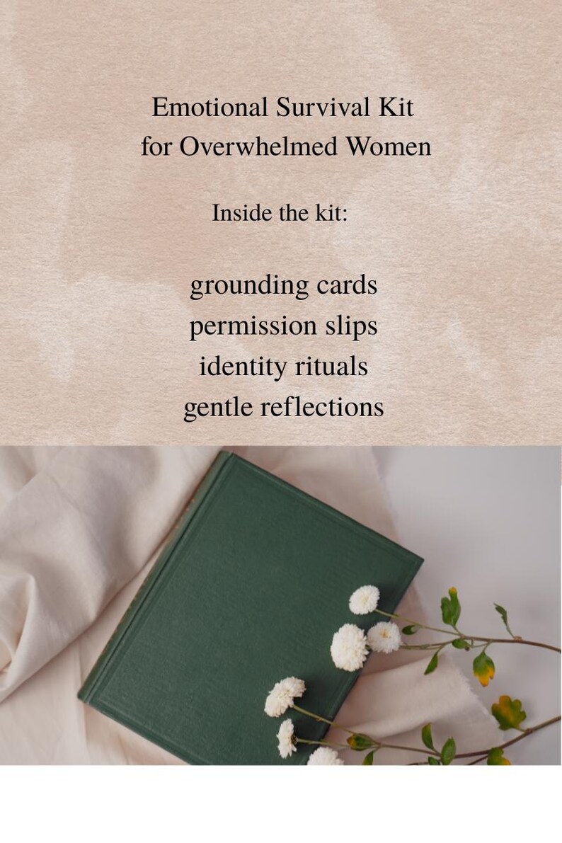 Emotional Survival Kit for Overwhelmed Women - Etsy