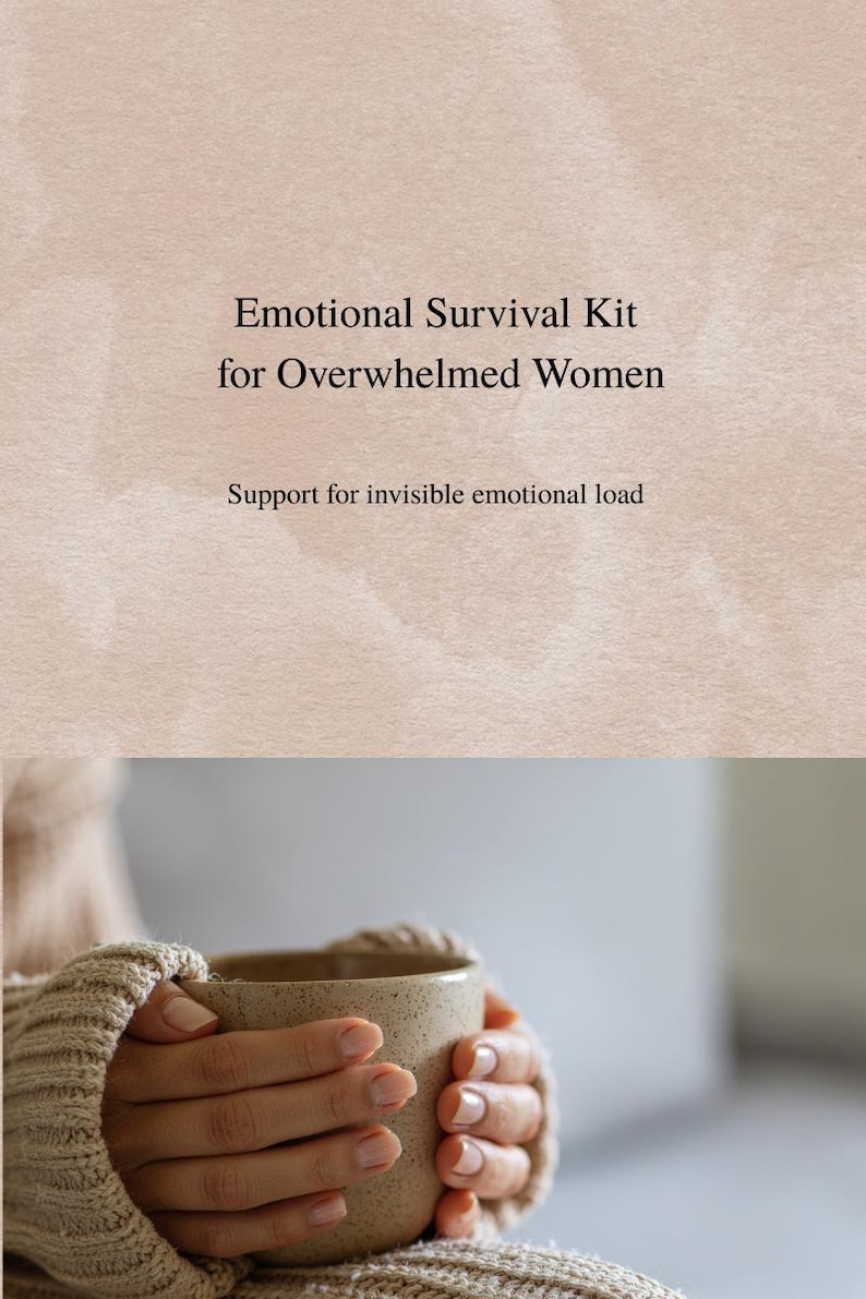 Emotional Survival Kit for Overwhelmed Women - Etsy