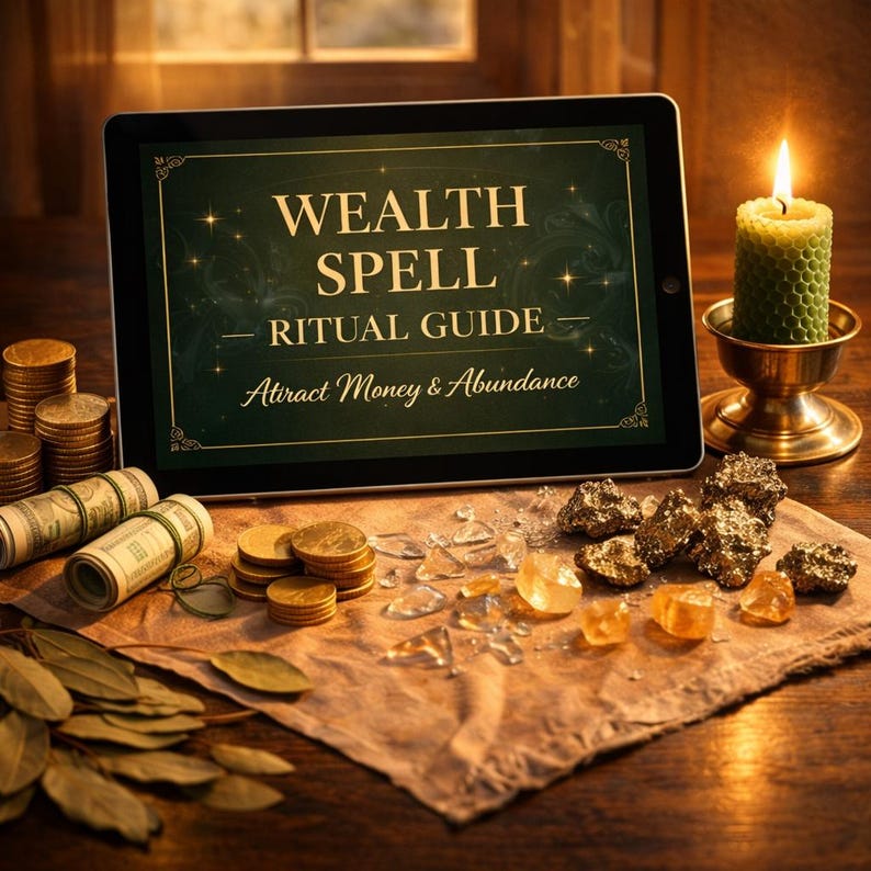 Wealth Spell Ritual Guide | Attract Money and Abundance | Financial ...