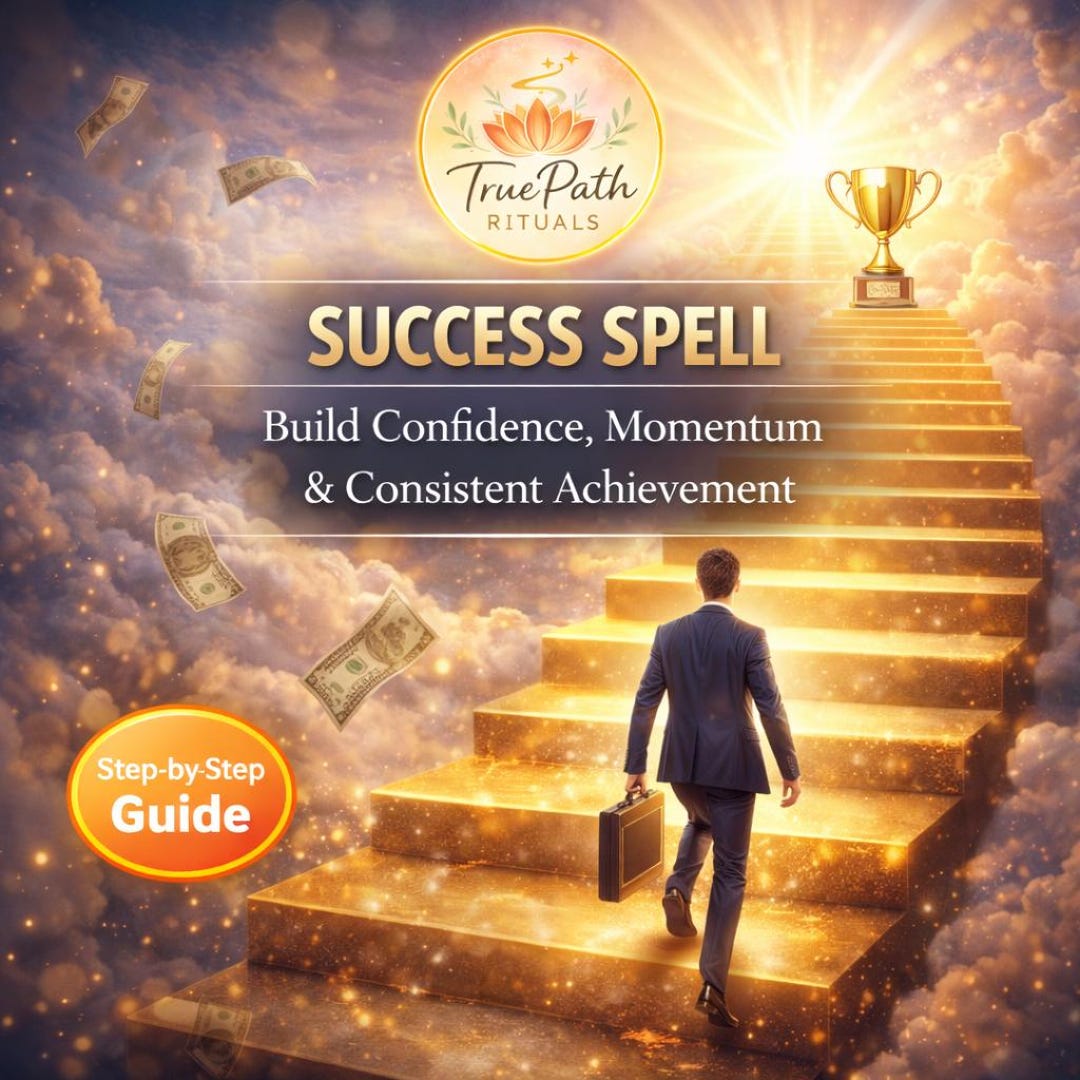 Success Spell Ritual | Career Growth, Business Magic | Manifest ...