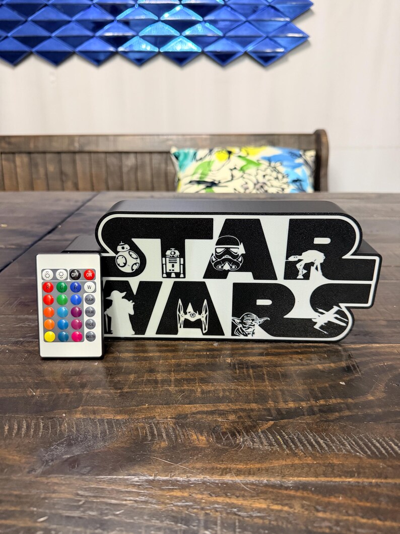 Star Wars LED Light Box - Etsy