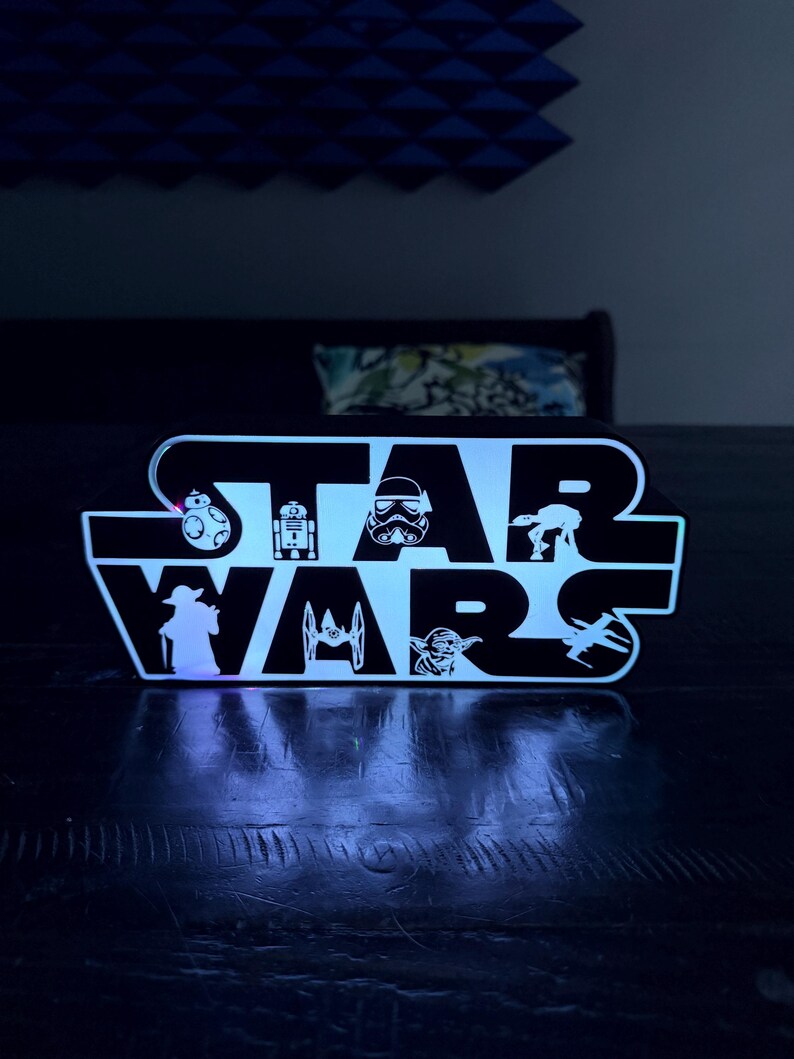 Star Wars LED Light Box - Etsy