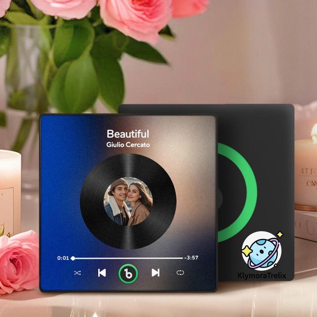 Custom Photo Magnet, Custom Photo and Music Refrigerator Magnet ...