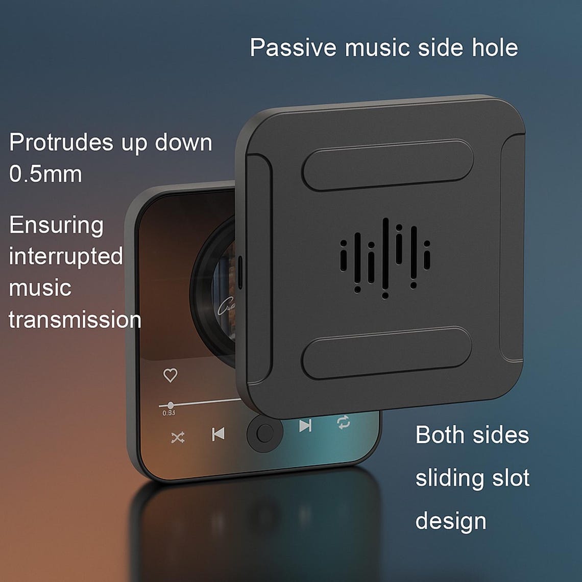 Custom Music Album Fridge Magnet, Personalized Photo Spotify Song ...