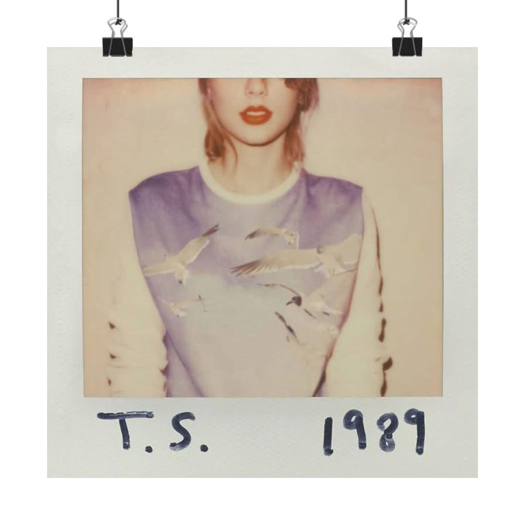 1989 Album Cover Poster | Matte Poster - Etsy
