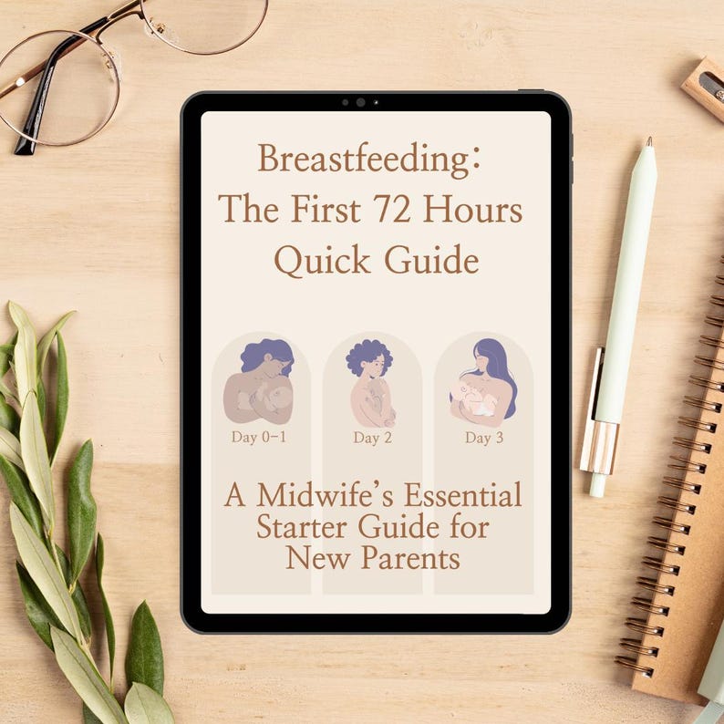 Breastfeeding First 72 Hours Guide | Breastfeeding Tracker | Baby Poop ...