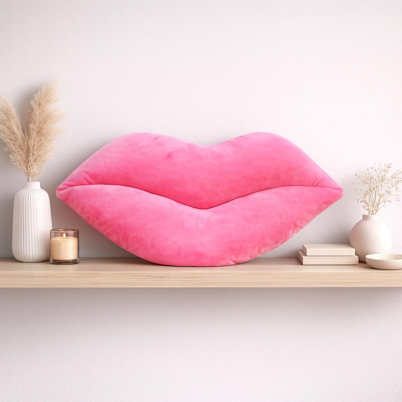 Lips Pillow - Etsy