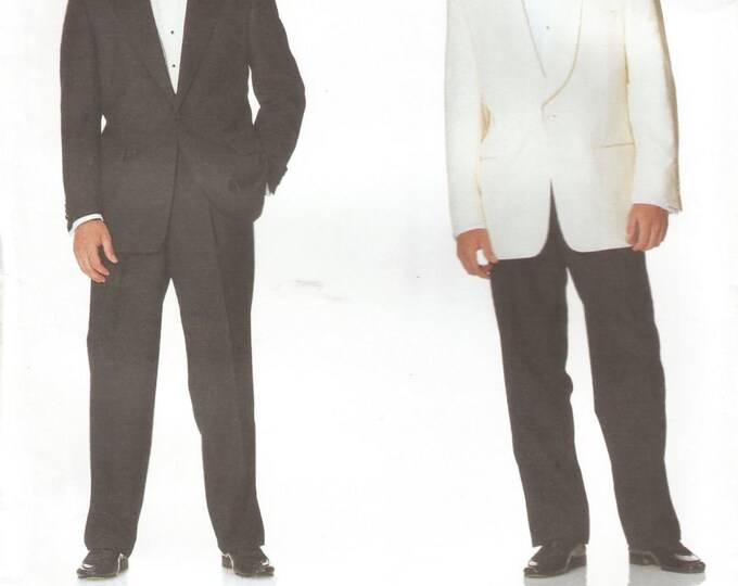 Uncut Vogue Men 2383 Jacket Pants 32 34 36 - Etsy