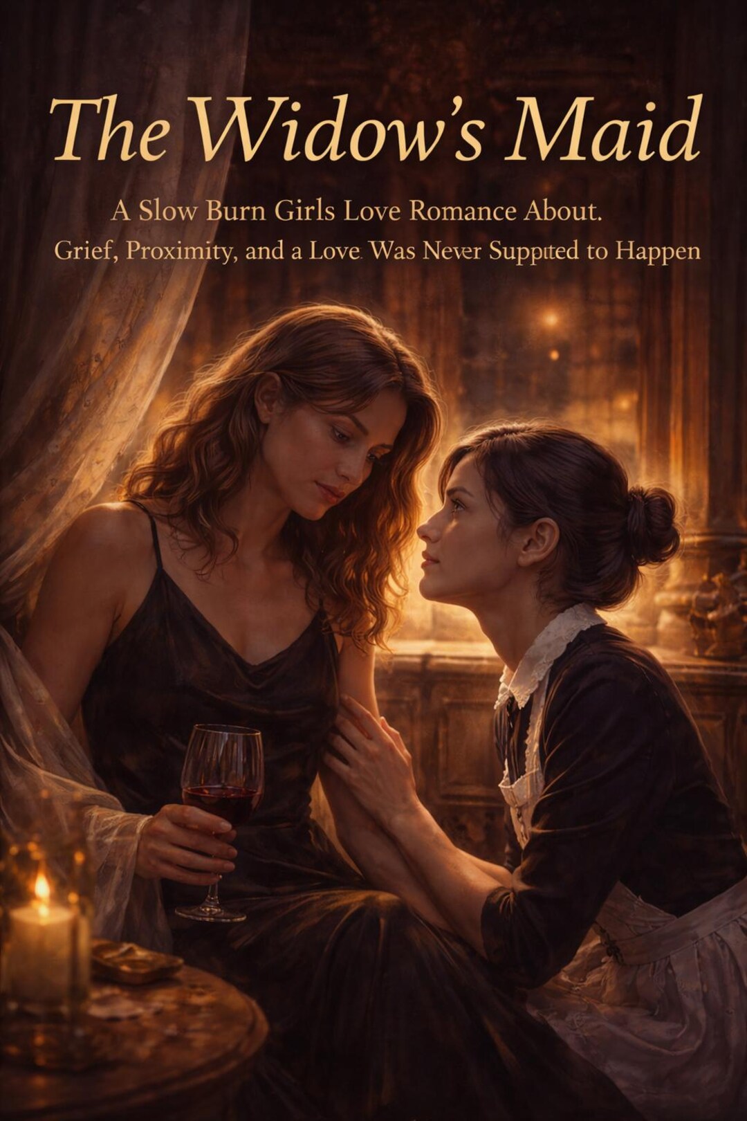 The Widow's Maid - Slow Burn Girls Love Romance (PDF) - Etsy