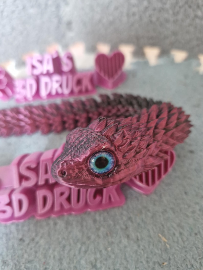 Snake 3D Print - Etsy