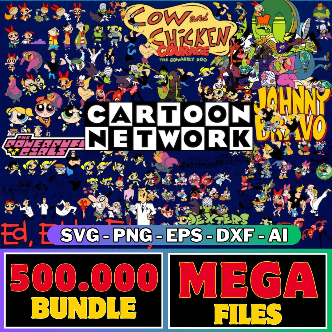 500.000+ Mega Bundle Svg, Mega Cartoon SVG Bundle, Cartoon Clipart ...