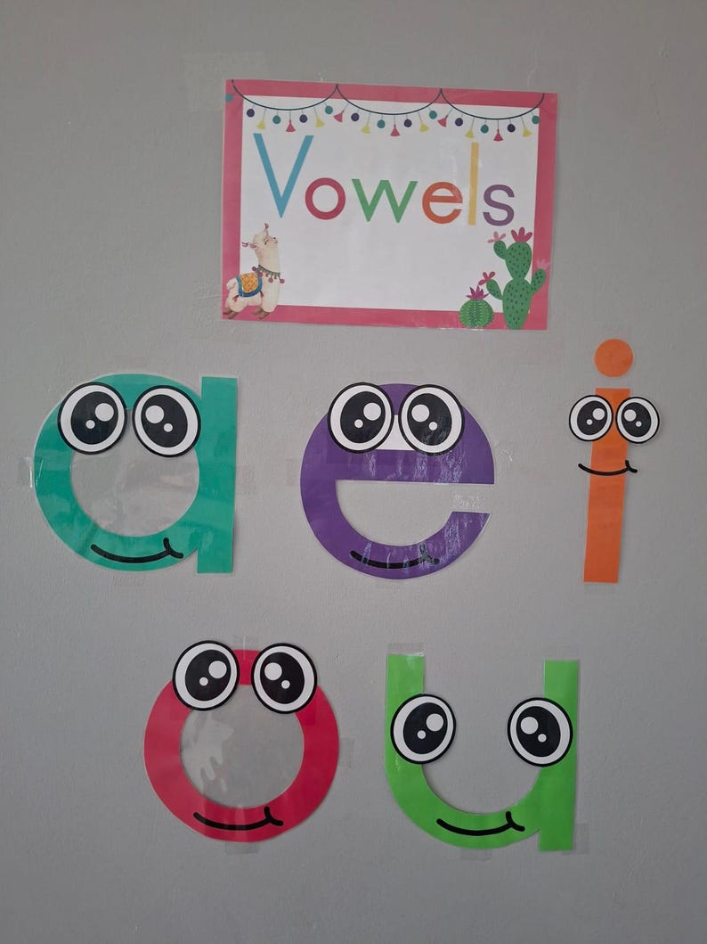 Vowels - Printable - Etsy