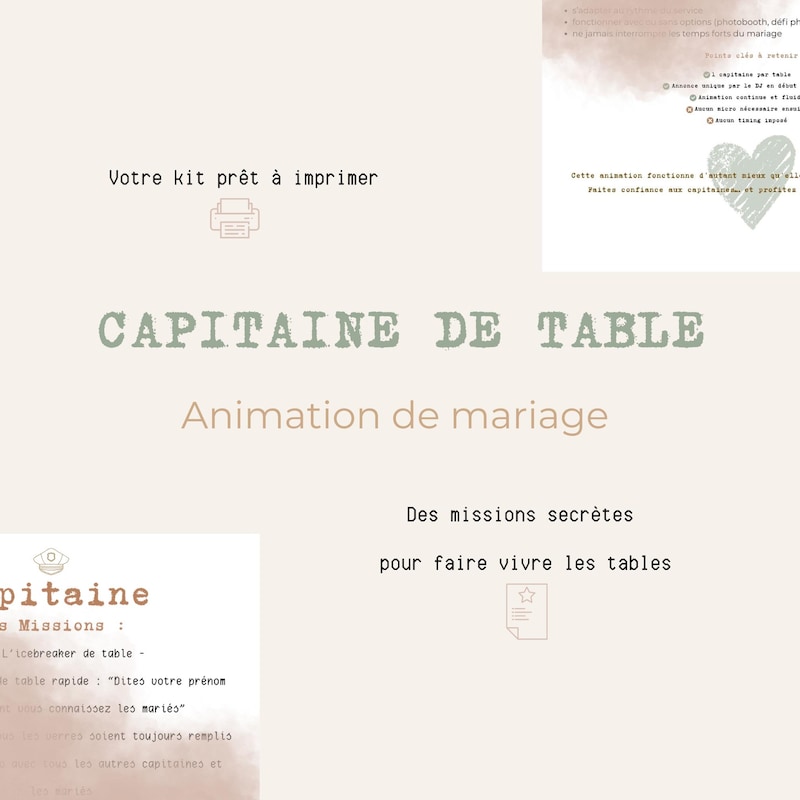Table Captain for Wedding - Etsy