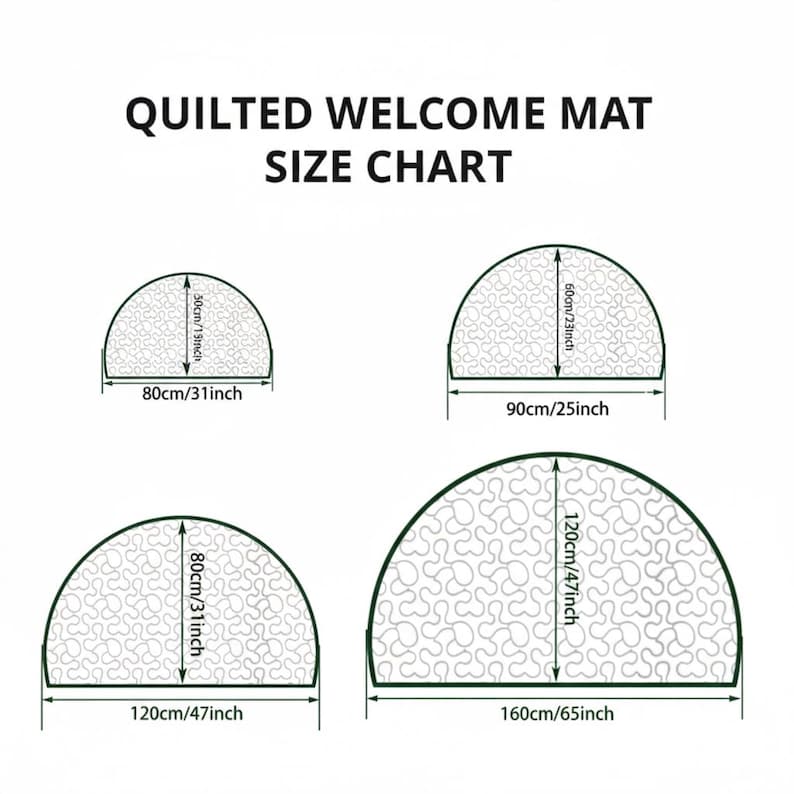 Standard Welcome Mat Size