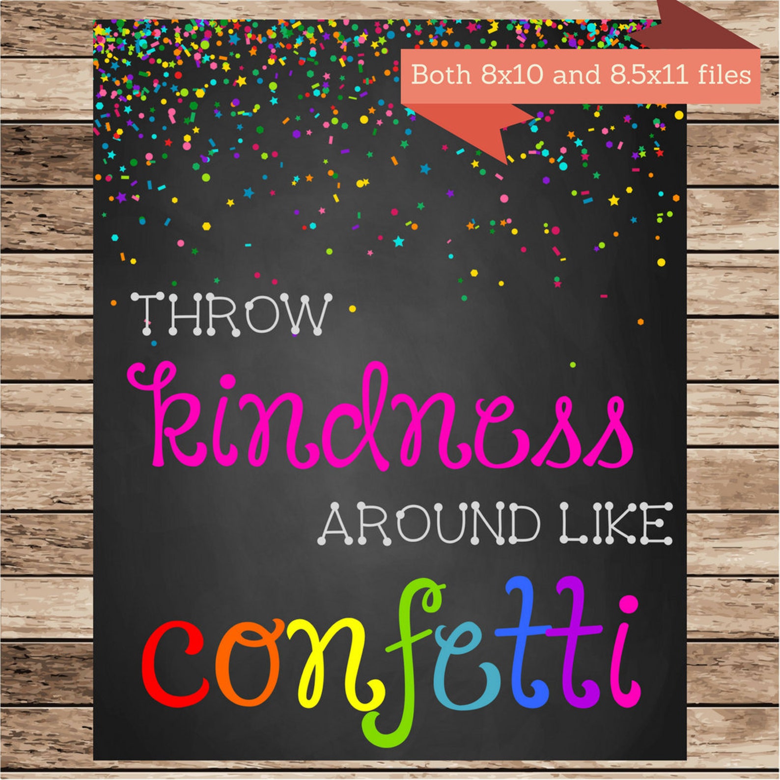 Six Character Printables, Classroom Art, Playroom Wall Decor, Be Kind ...