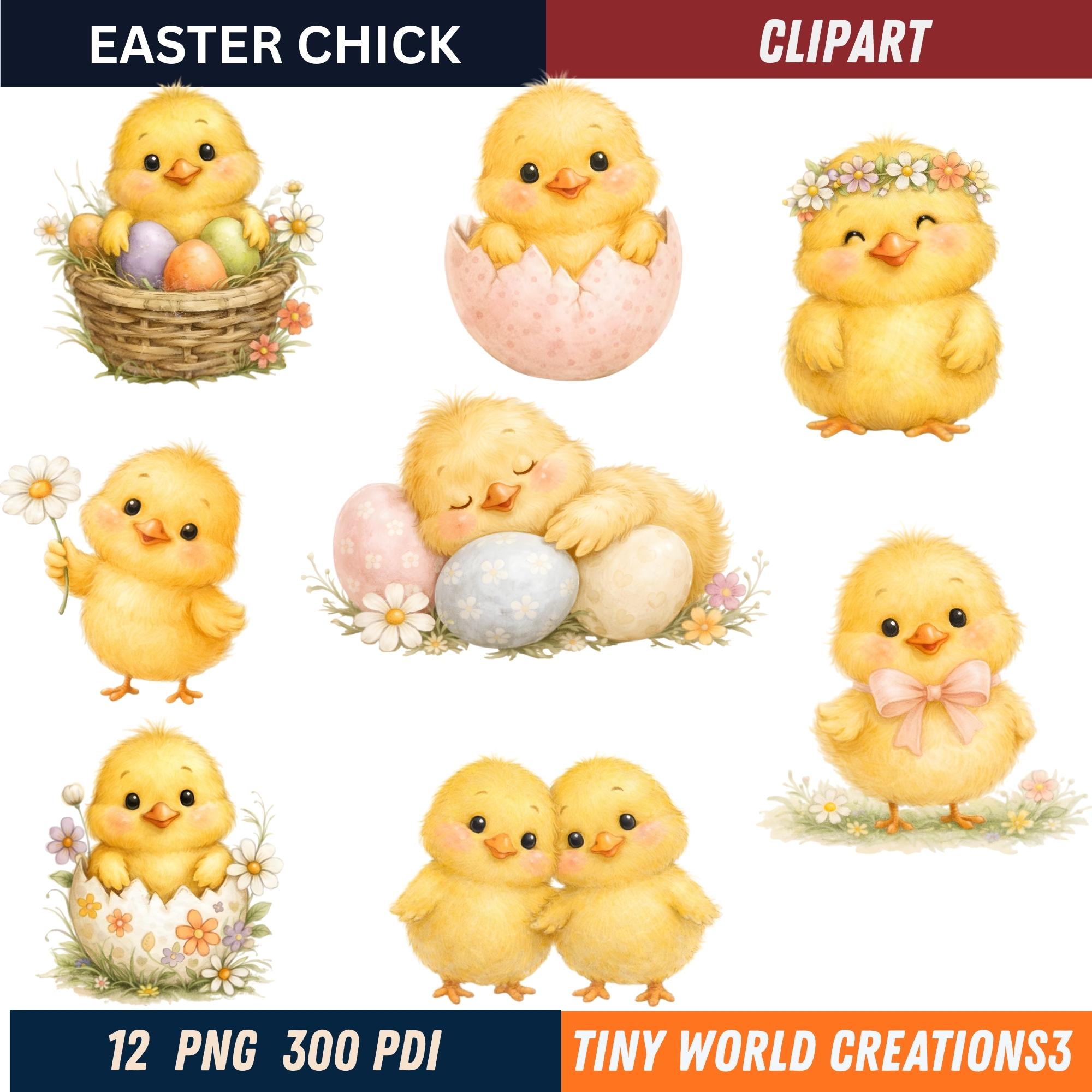 Whimsical Easter Animals Clipart Set: Spring Character Illustration ...
