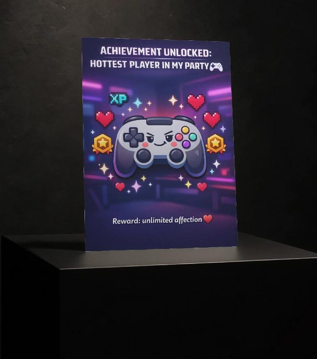 Valentines Card – Achievement Unlocked - Etsy
