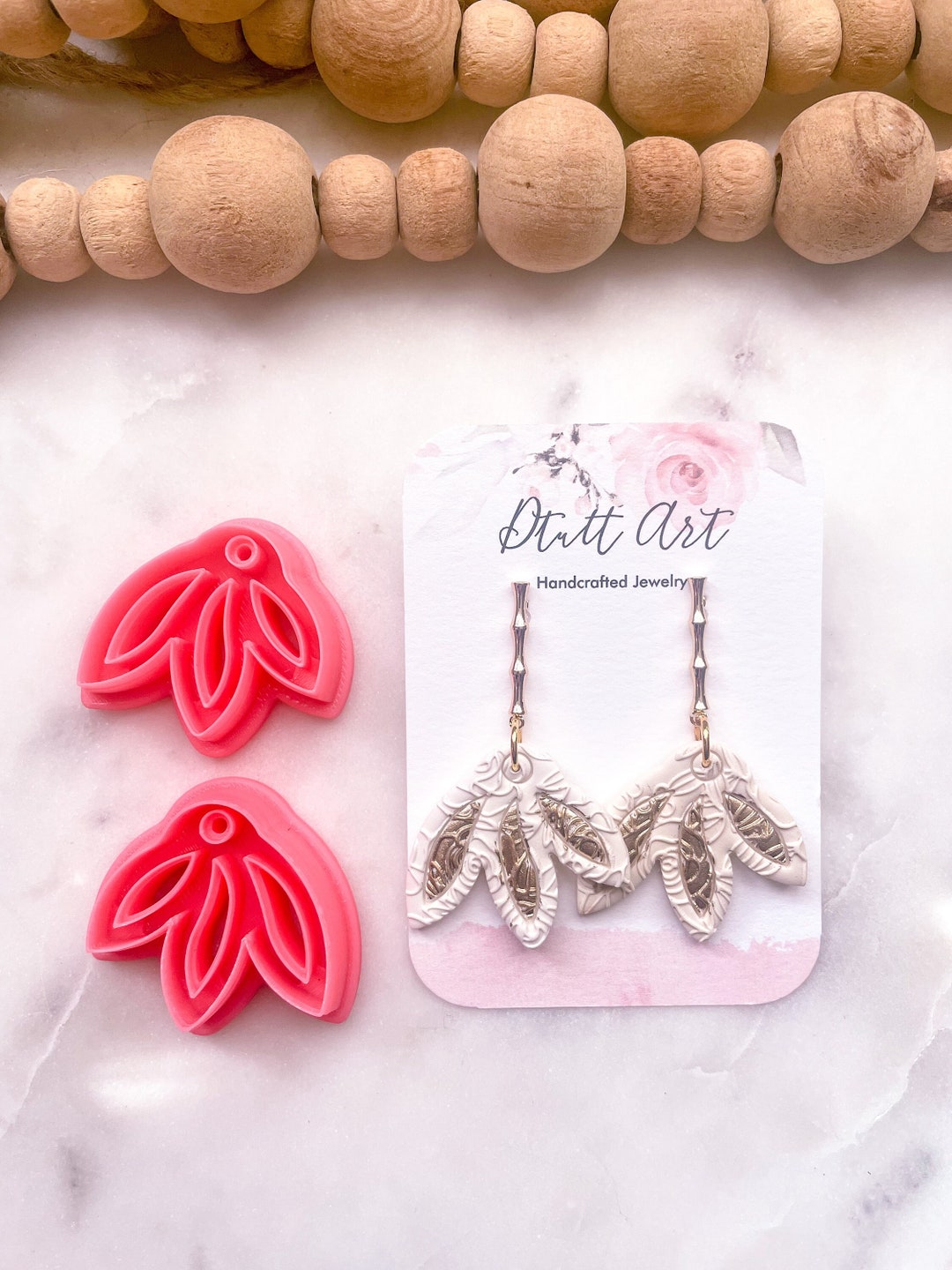 CHARLOTTE ABSTRAACT LEAF Clay Cutters // Pla Filament, Clay Cutters ...
