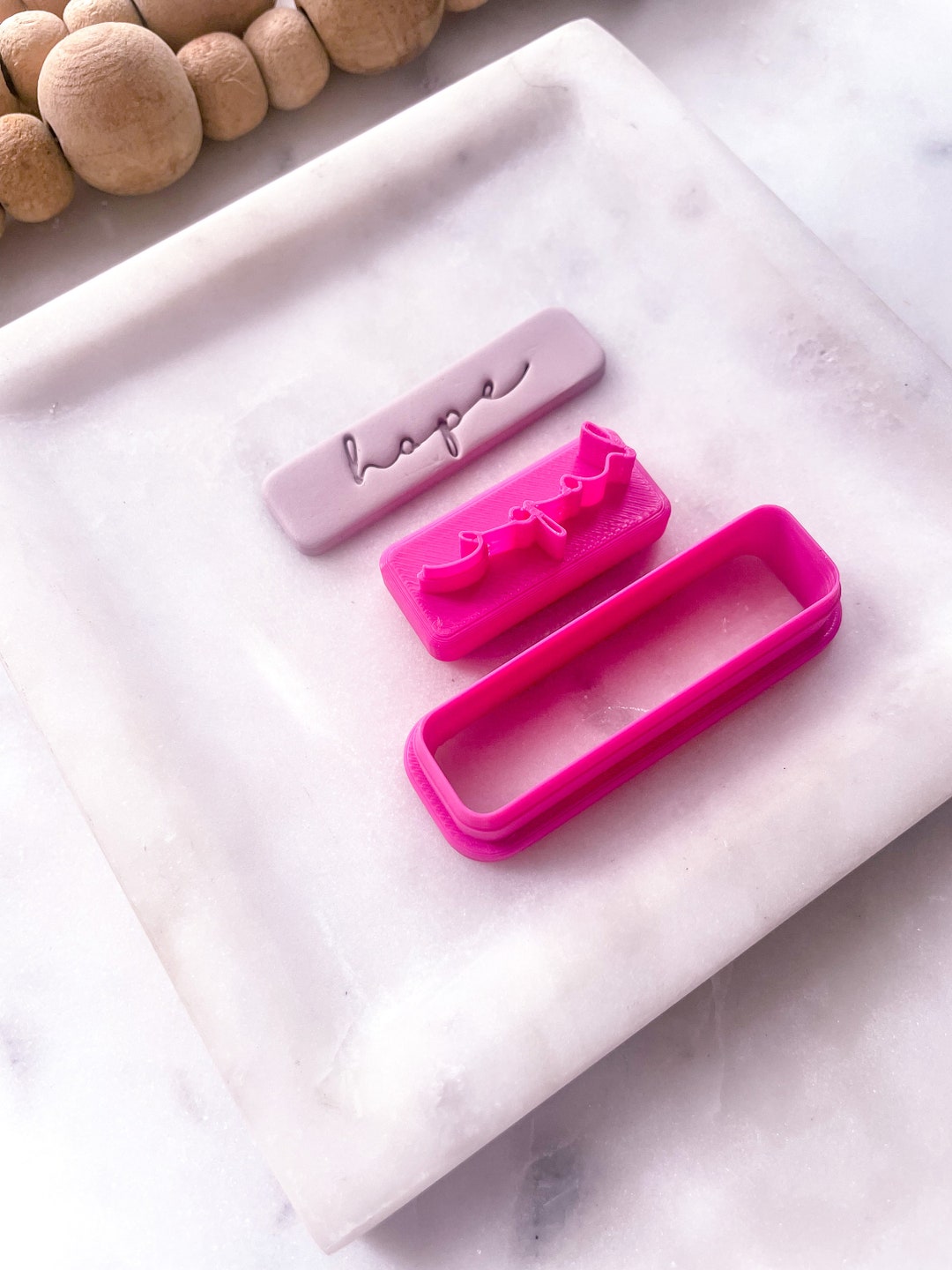 HOPE STAMP and CUTTER // Pla Filament, Religious Clay Cutters ...