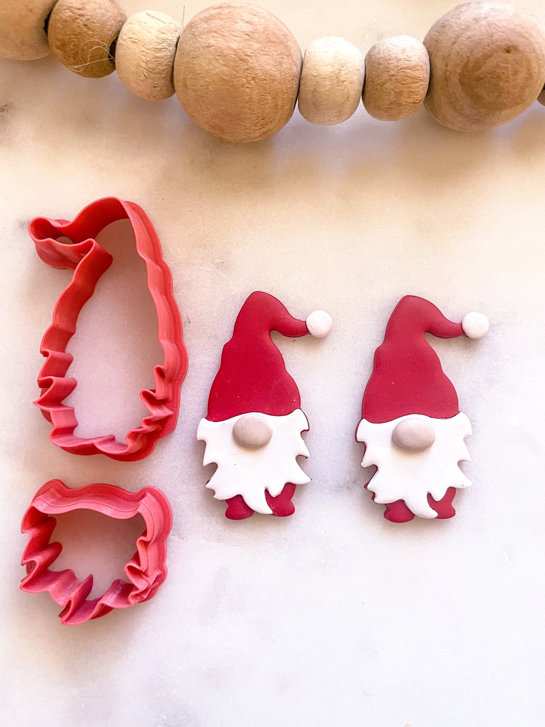 HOLIDAY GNOME Clay CUTTERS // Pla Filament, Winter Clay Cutters, 0.4mm ...