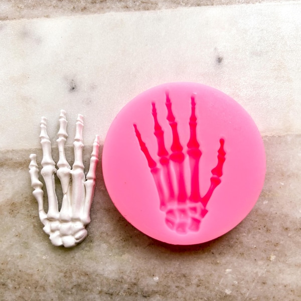 Skeleton Hand Mold - Etsy