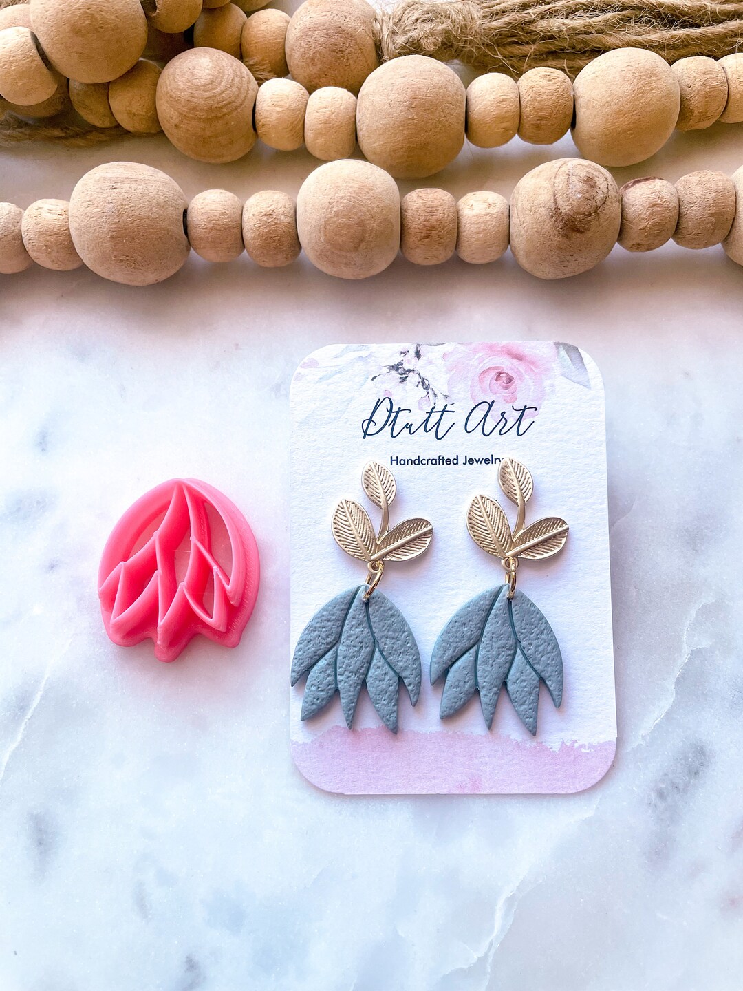 SABINE LEAF Clay CUTTERS // Pla Filament, Clay Cutters, Jewelry ...