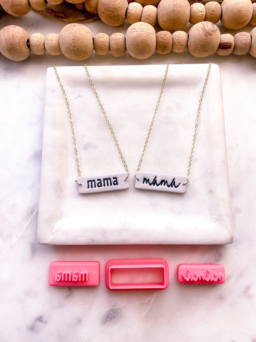 SMALL MAMA STAMP // Pla Filament, Mothers Day Clay Cutters, Motherhood ...