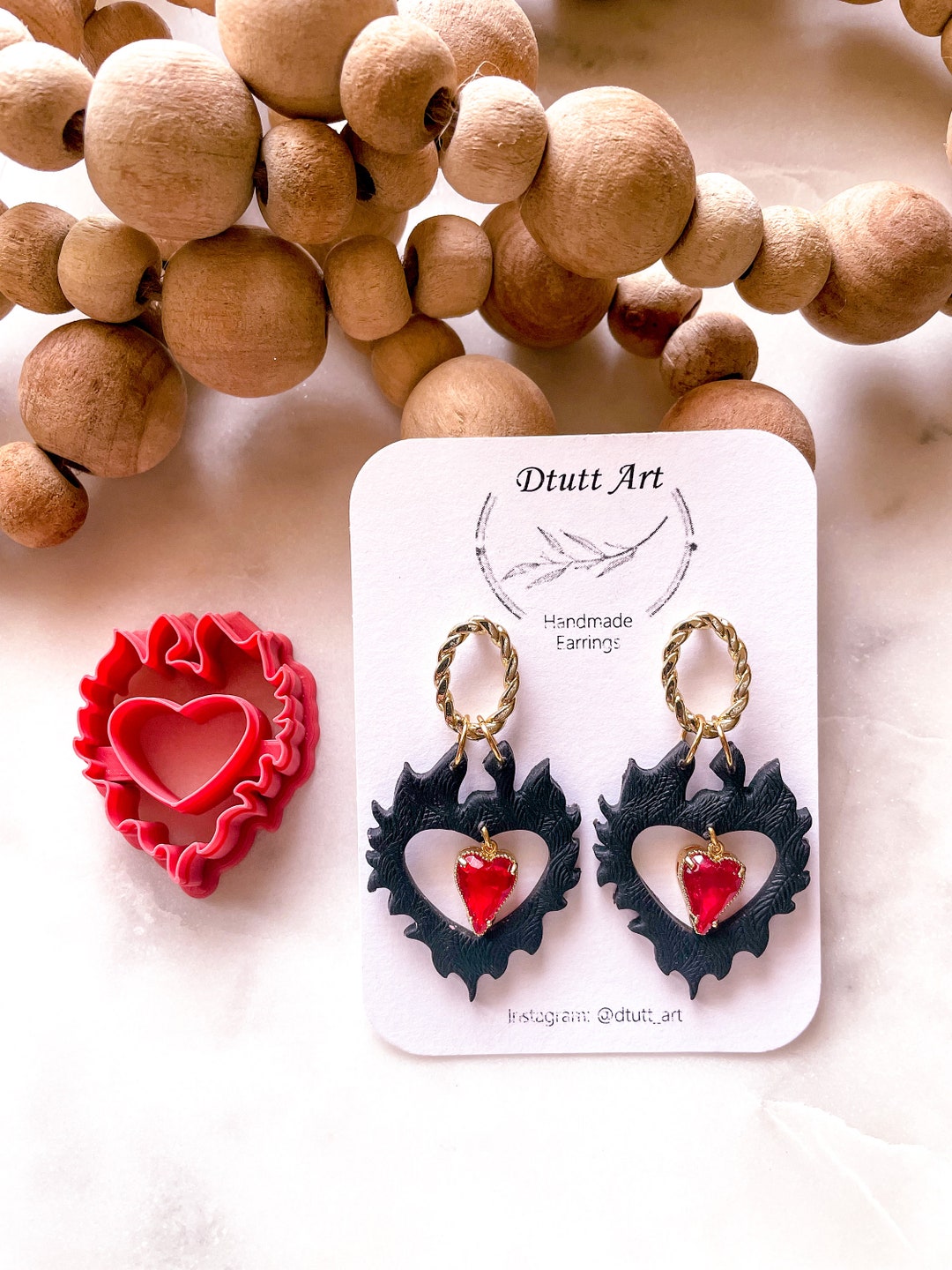 BURNING HEART CUTTERS // Pla Filament, Valentine’s Day Clay Cutters, 0 ...