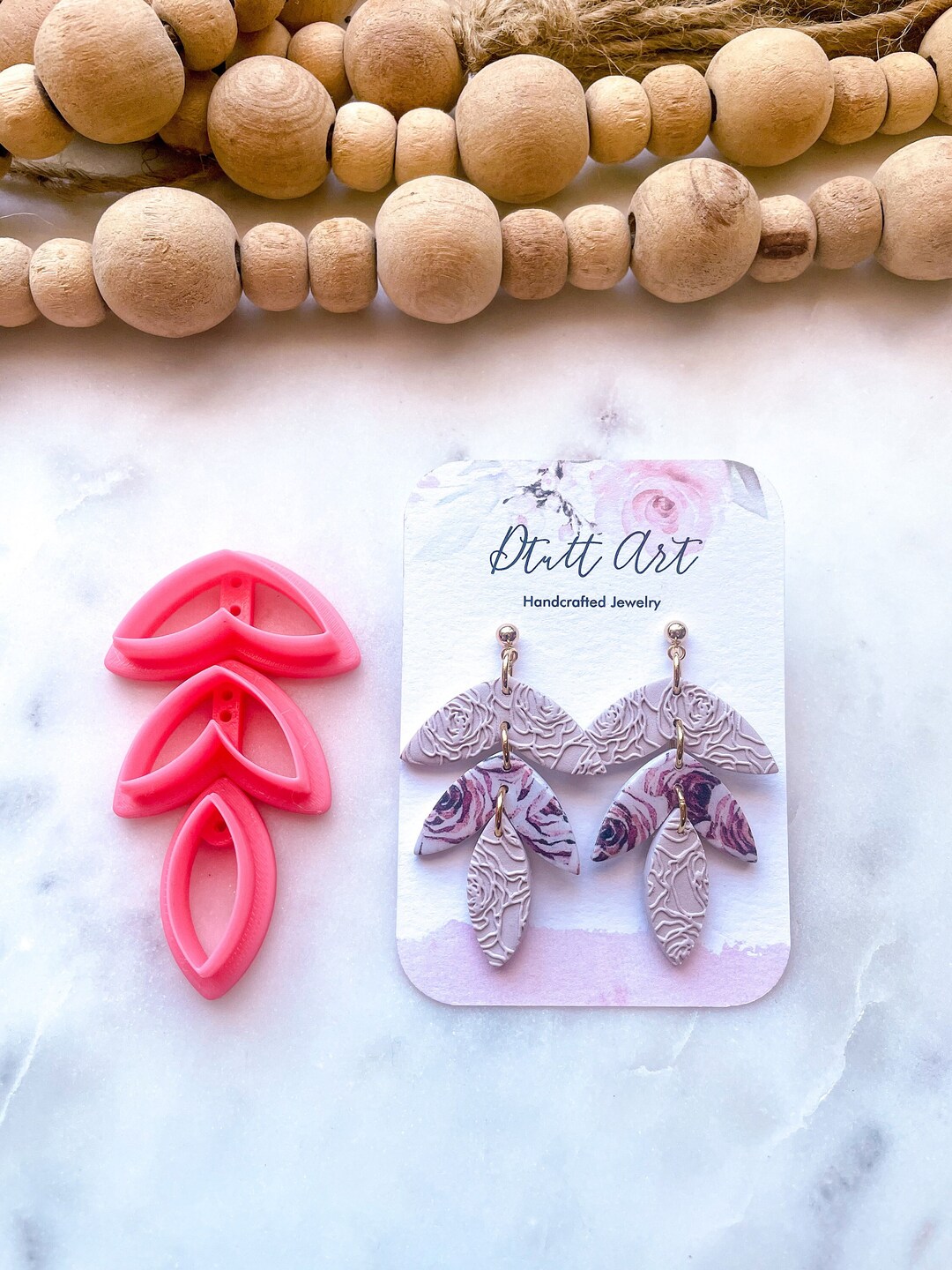 IDALIA LEAF CUTTER // Polymer Clay Cutter, Pla Filament, Sharp Clay ...