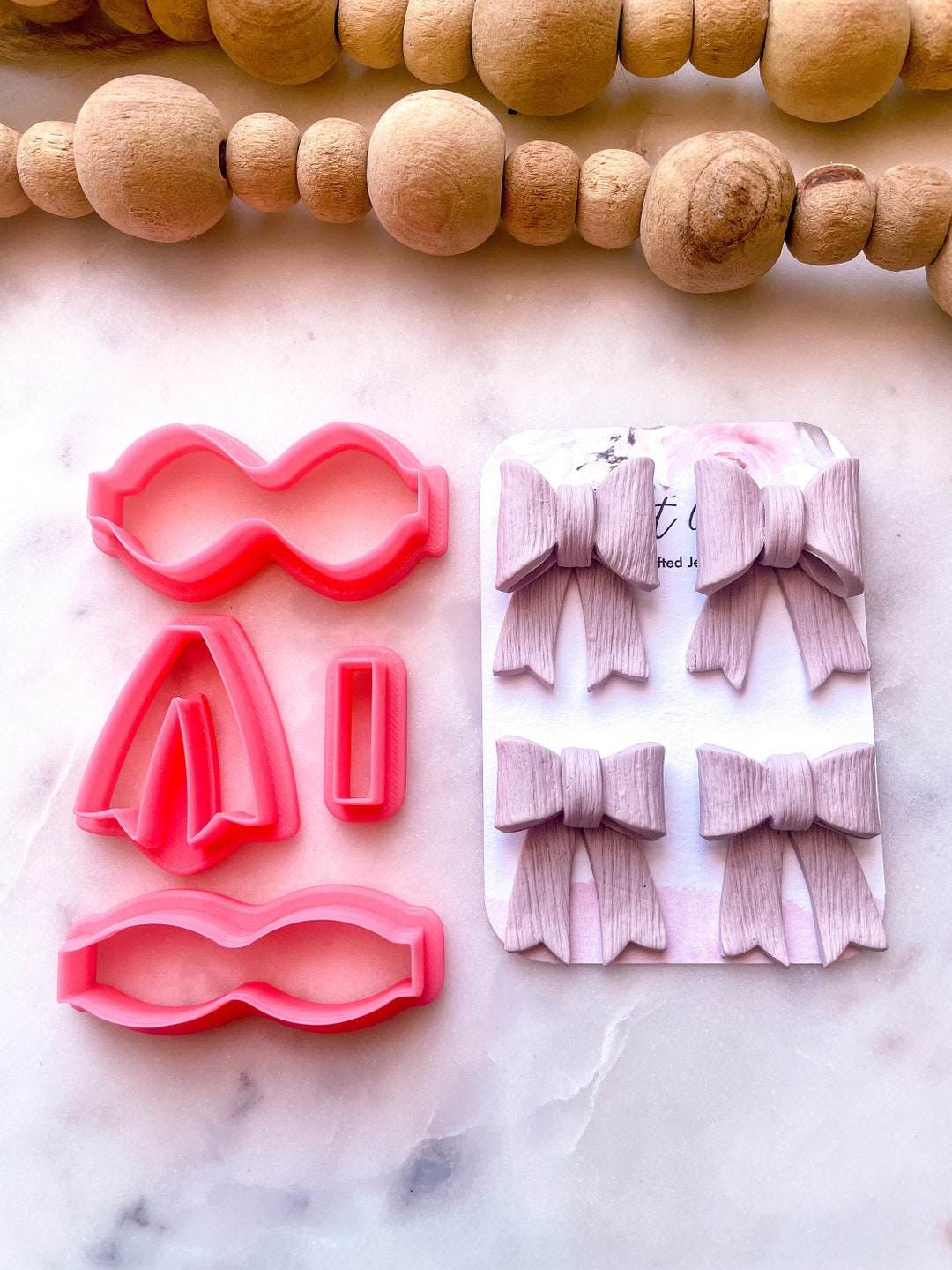 RIBBON BOWTIES CUTTERS // Pla Filament, Clay Cutters, Jewelry Supplies ...
