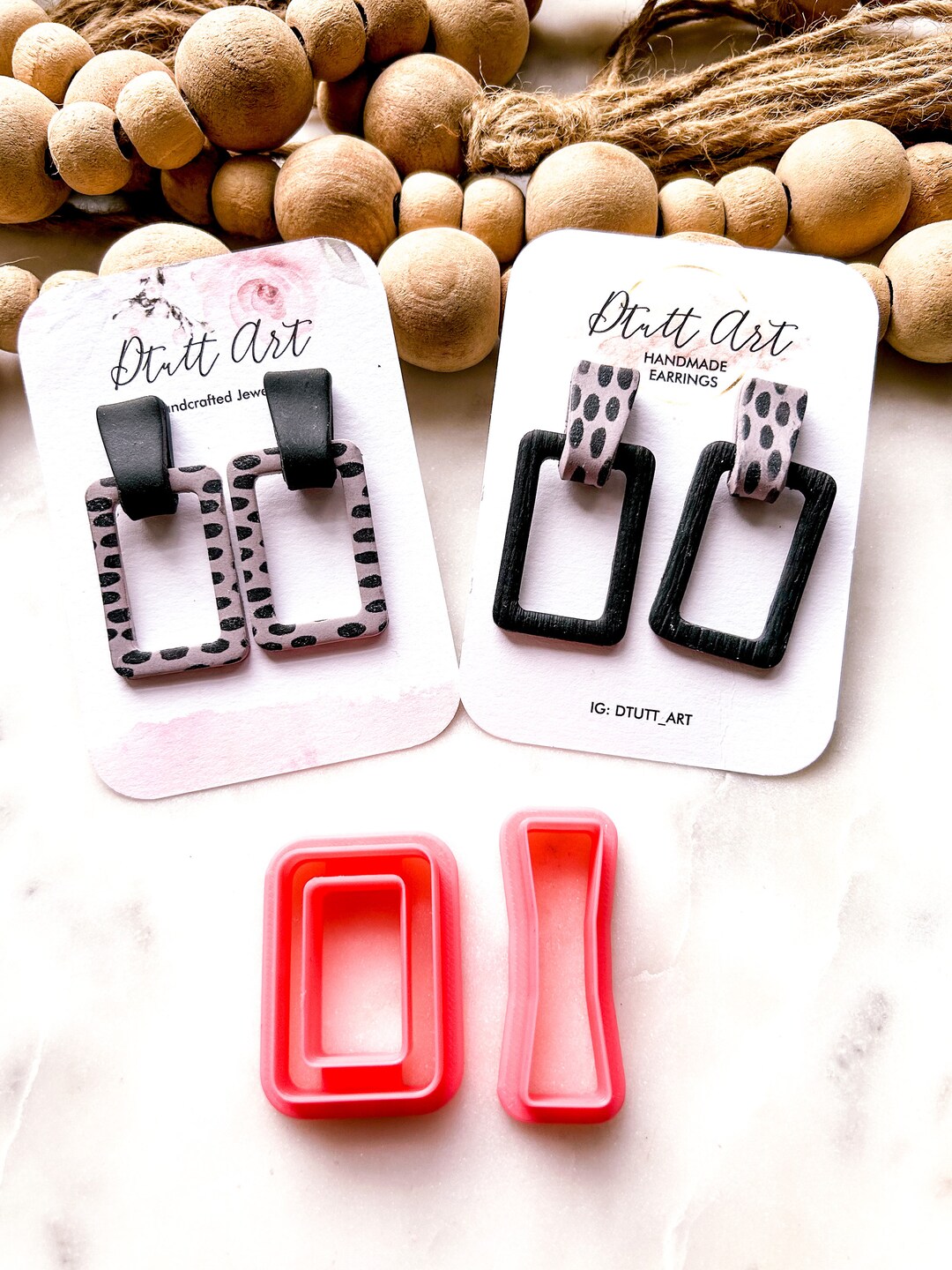 MACHELLE RECTANGLE CUTTER // Polymer Clay Cutter, Pla Filament, Sharp ...