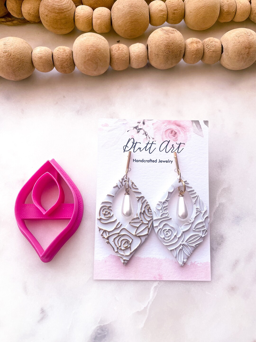 CURVED DIAMOND Cutout CUTTER// Polymer Clay Cutters, Pla Filament ...