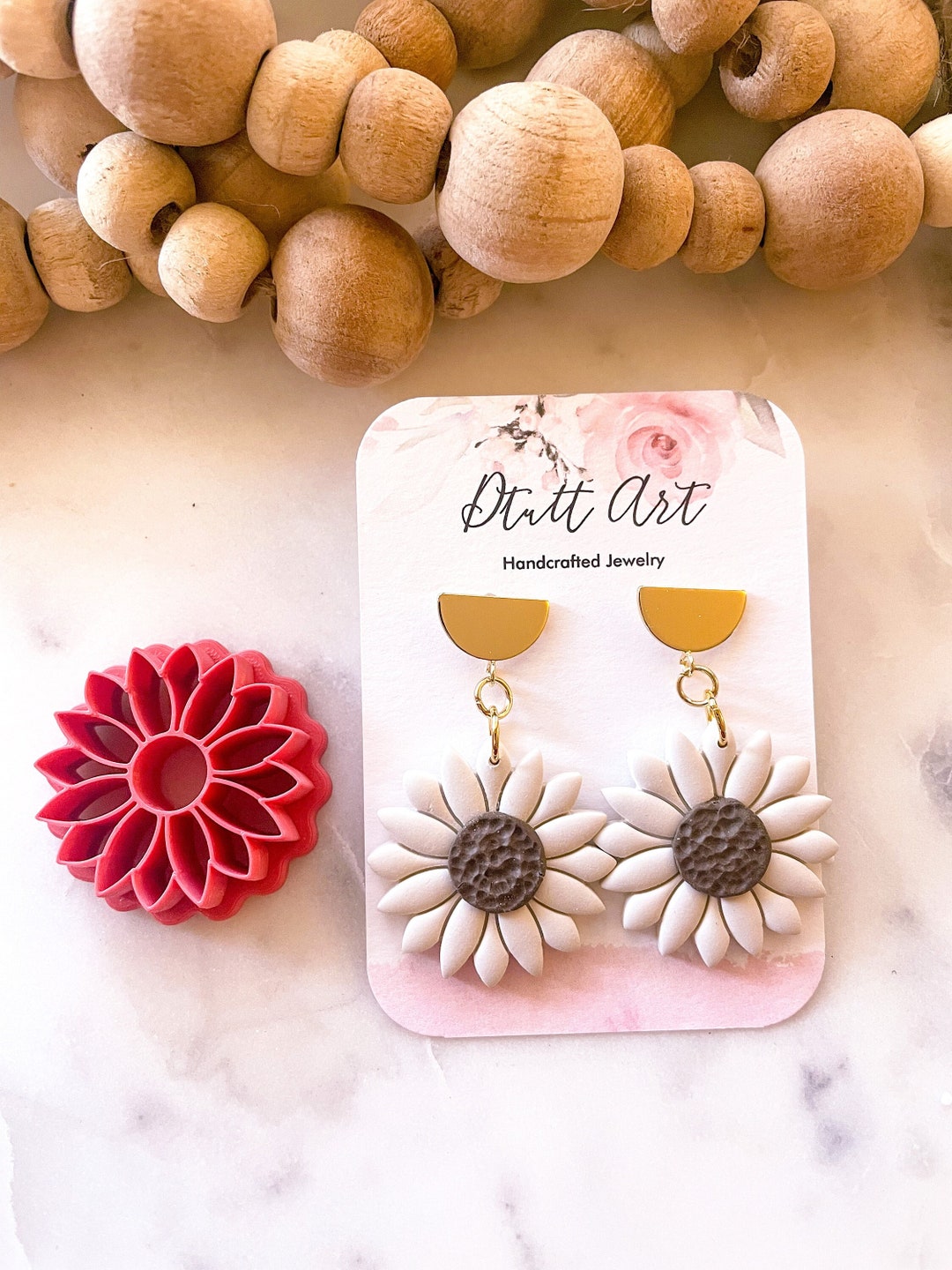 SUNFLOWER DAISIES CUTTERS // Pla Filament, Spring Clay Cutters, Summer ...
