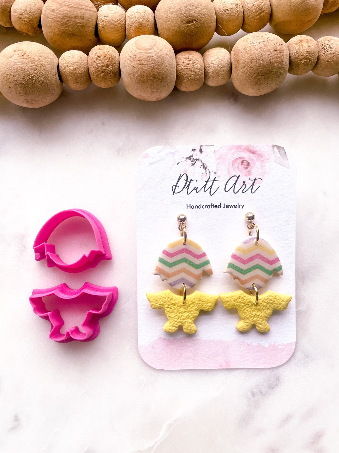 CHICK EGG HATCH Clay Cutter // Pla Filament, Spring Clay Cutters ...
