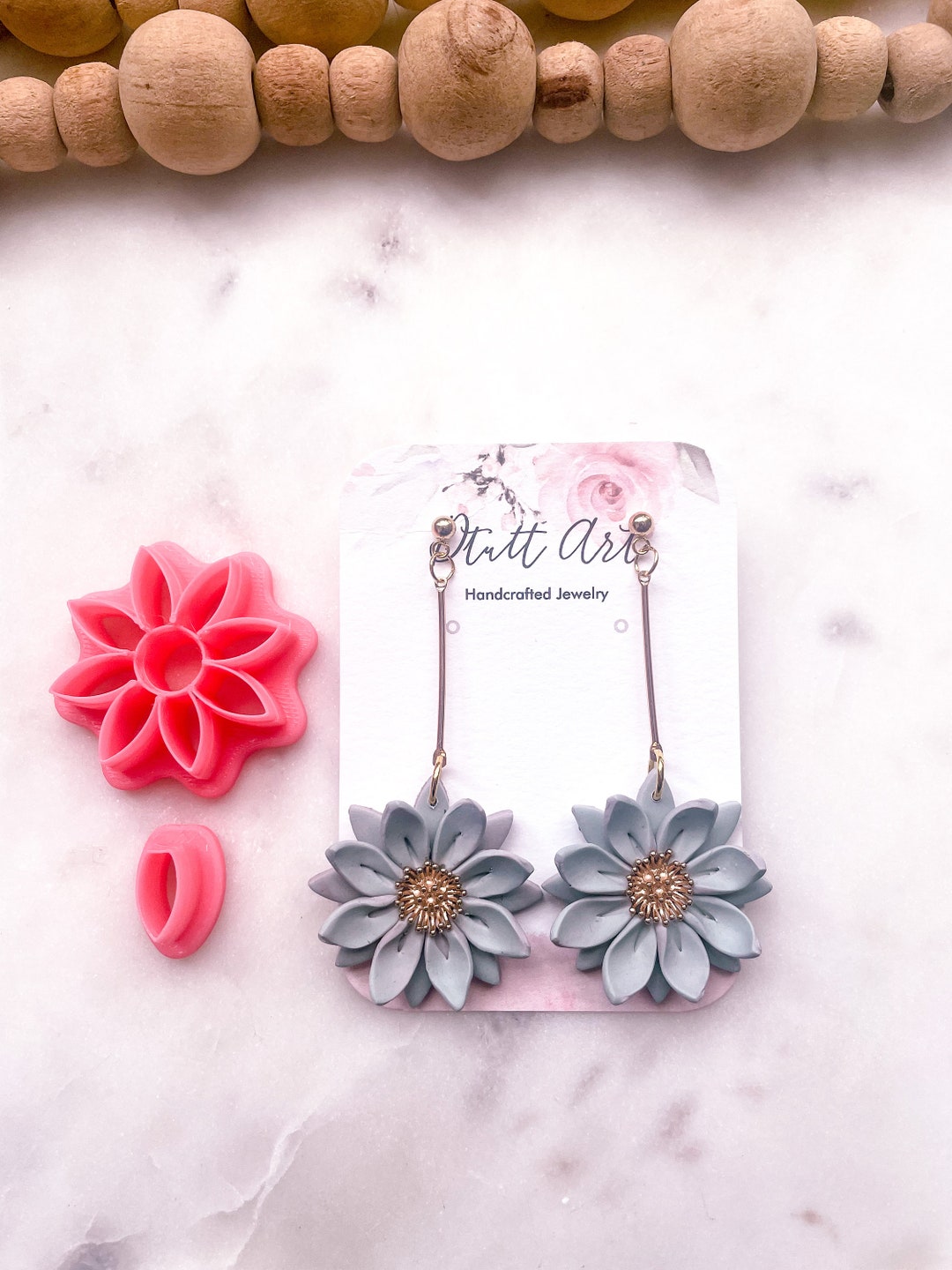 Lg SUNFLOWER DAISIES PETAL Cutters // Pla Filament, Spring Clay Cutters ...