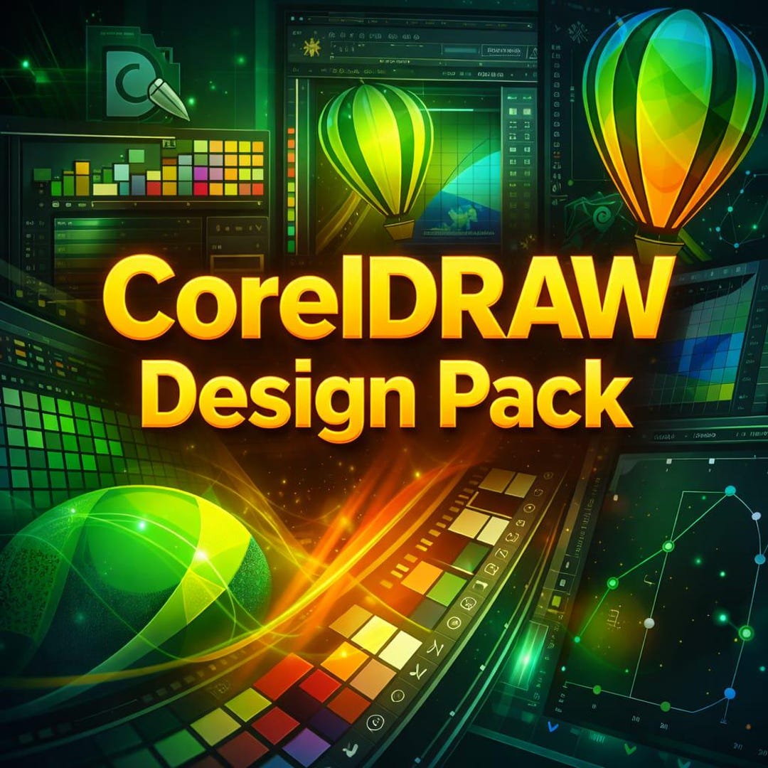 Ultimate Coreldraw Design Pack – Ready to Edit Graphics - Etsy Australia