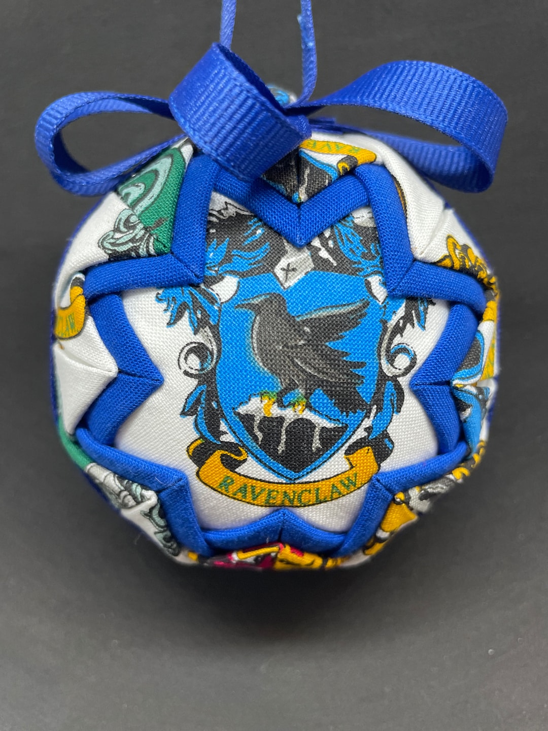 Quilted Fabric Ornament Harry Potter Inspired Ravenclaw 2 Sided - Etsy