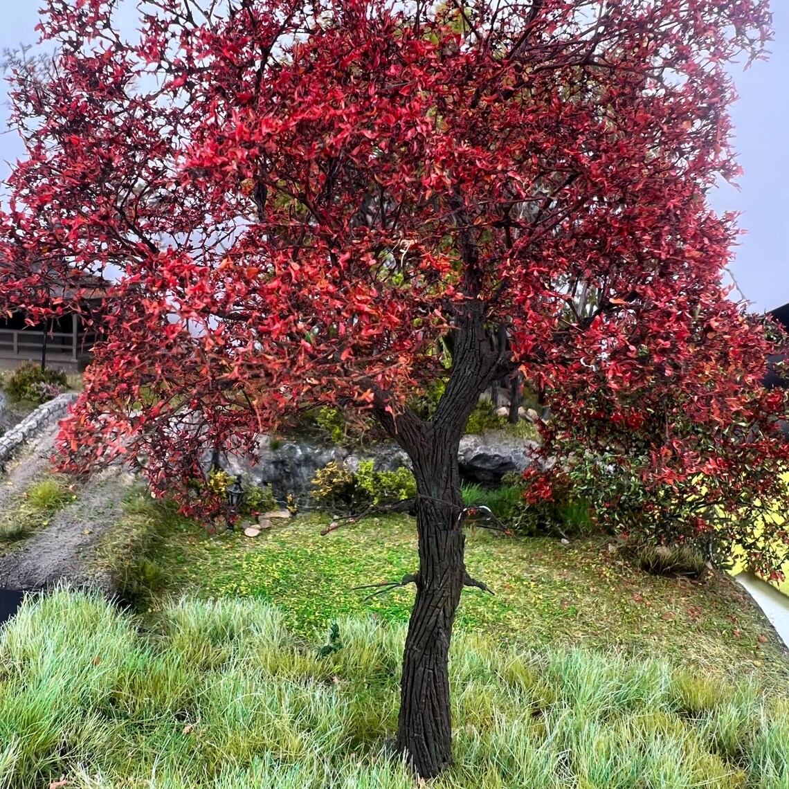 7.1–7.9 Inch Wire Red Maple 3D Model Tree, Railway, and Desktop Design ...