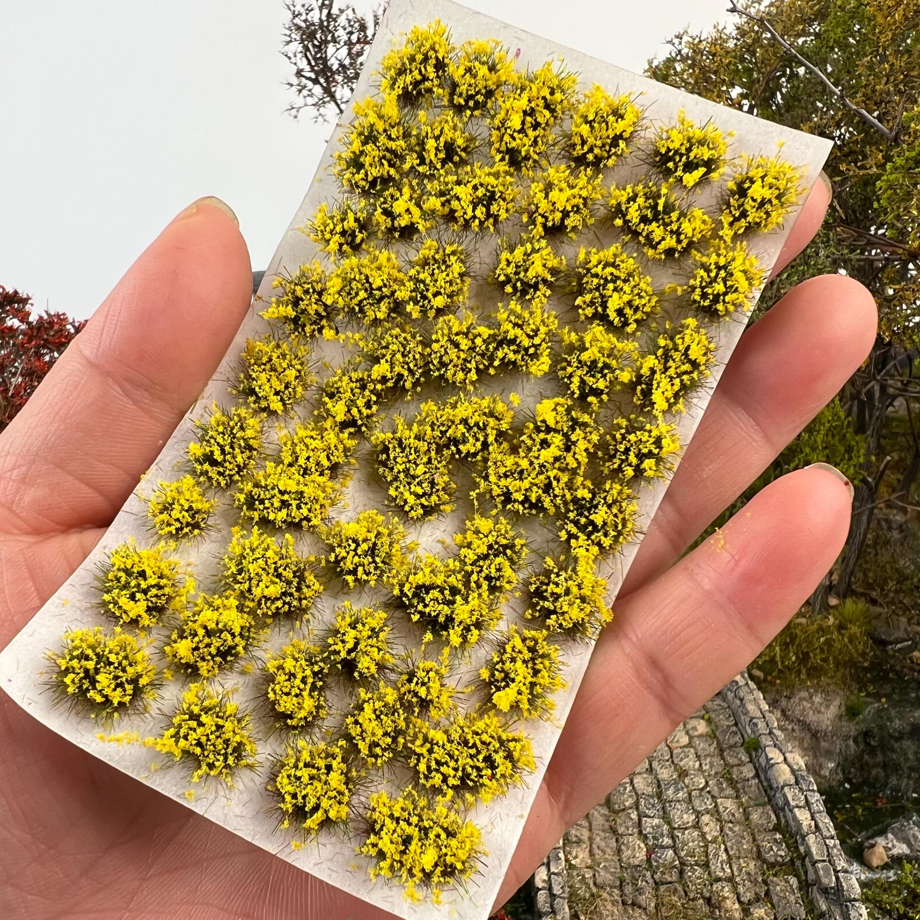 Miniature Flower Clumps: Static Grass Tuft for DIY Dioramas - Etsy