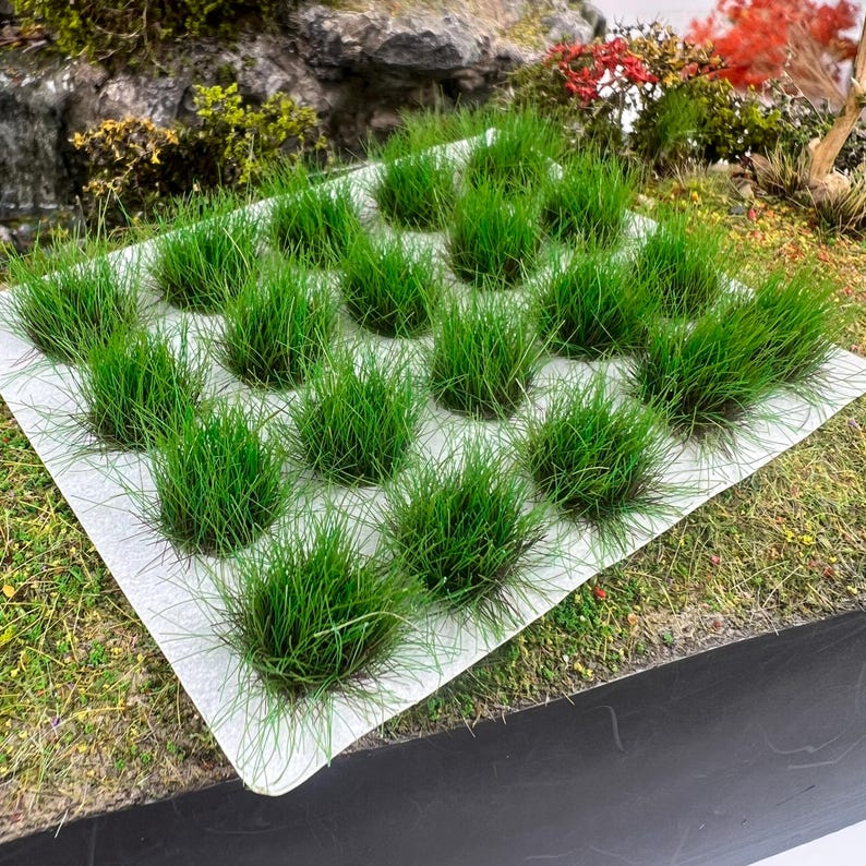 Miniature Artificial Turf Bundles for DIY 3D Scene Models - Etsy