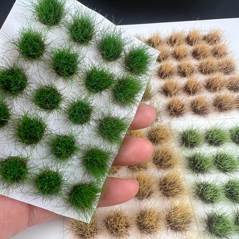 Miniature Artificial Turf Bundles for DIY 3D Scene Models - Etsy