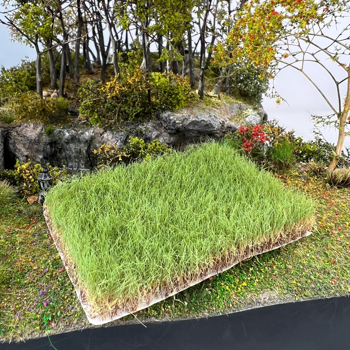 Miniature Artificial Turf Bundles - DIY 3D Model Scene - Etsy