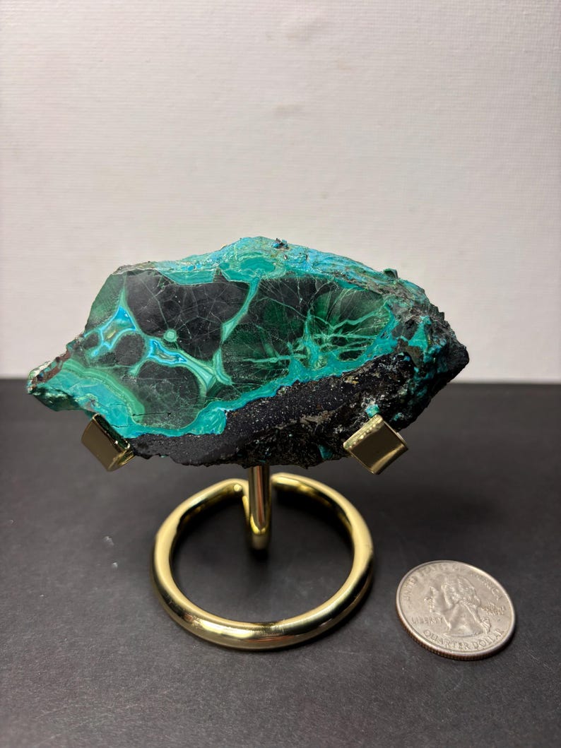 Malachite & Chrysocolla Slab - Etsy
