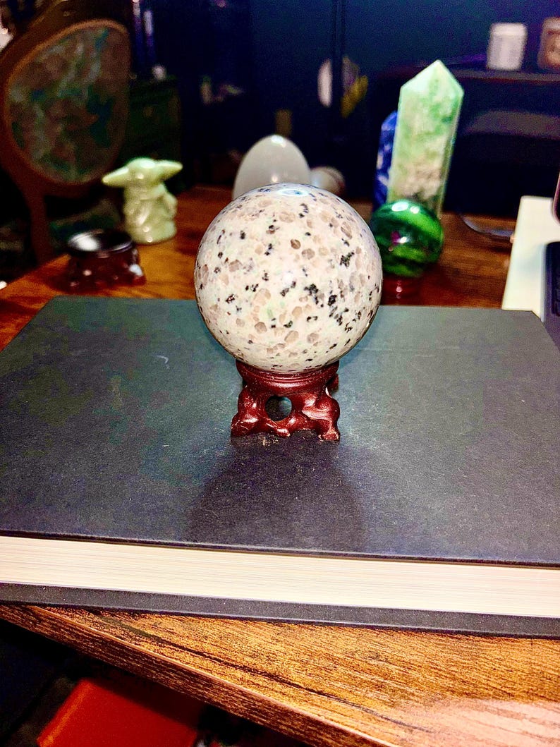 Jasper Sphere With Stand - Etsy
