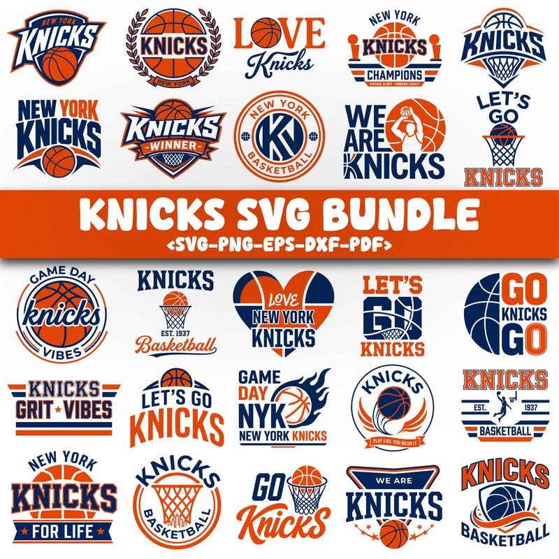 Printable Knicks Svg - Etsy