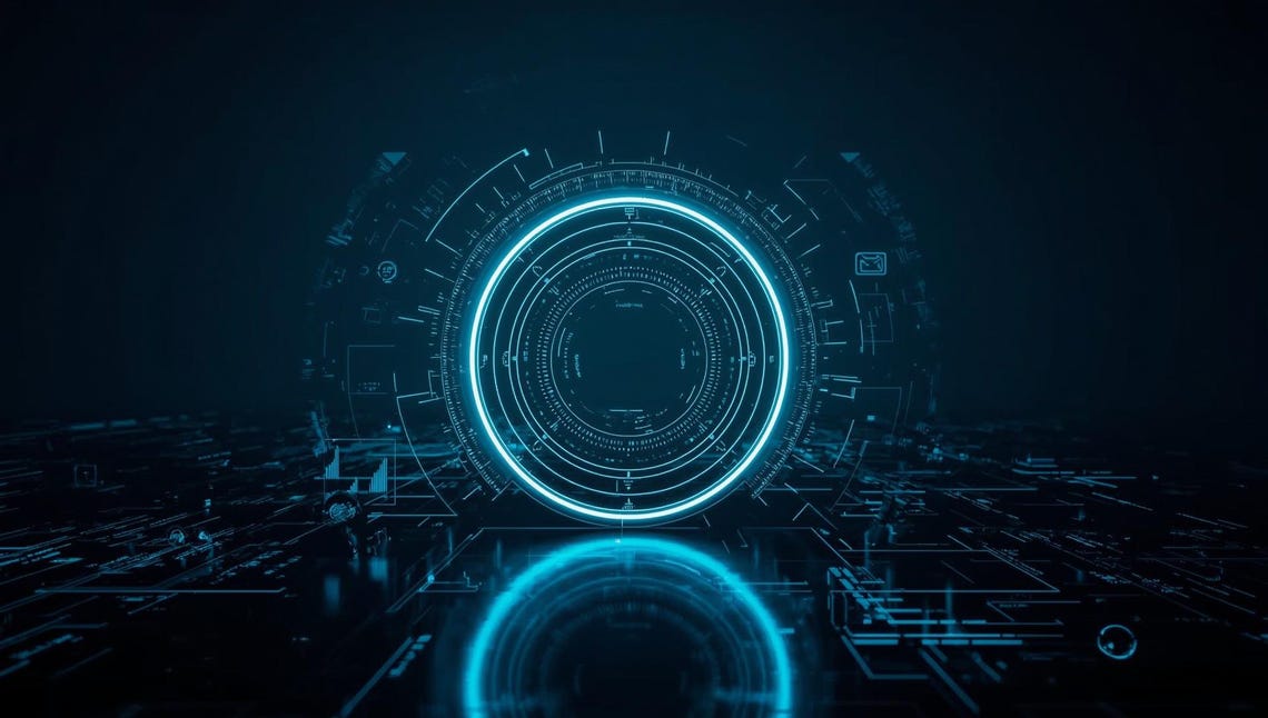 Neon Sci-fi HUD Loops & Wallpapers | Tech Pack - Etsy