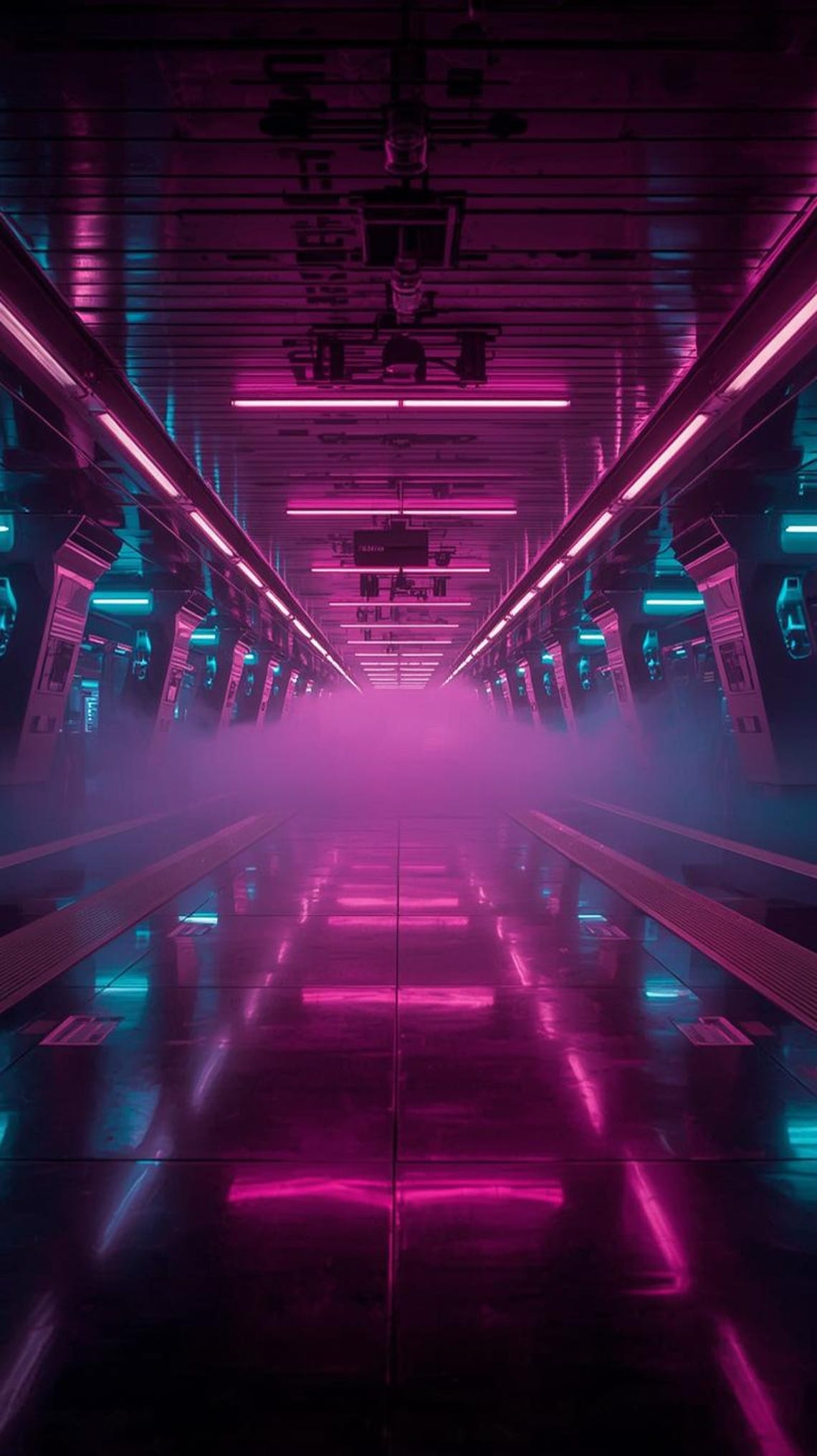 Neon Cyberpunk Wallpaper & Animated Loops Bundle (digital Download) - Etsy