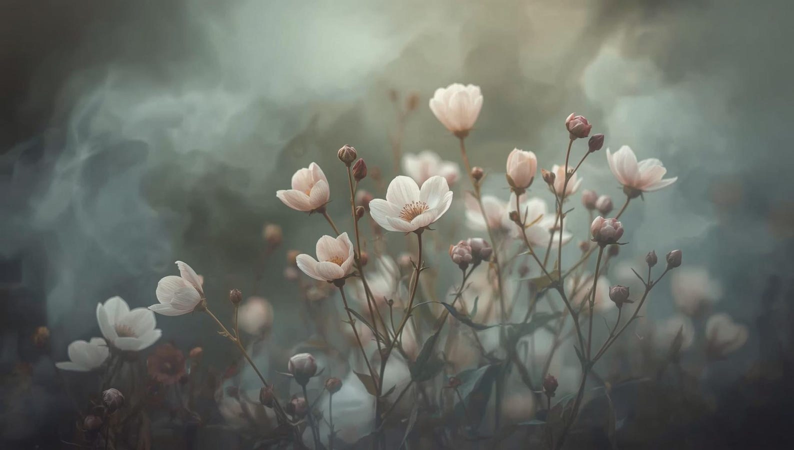 Ethereal Bloom Loops – Cinematic Flower Animation Backgrounds | 16:9 ...